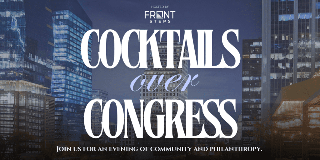 Cocktails Over Congress - Front Steps